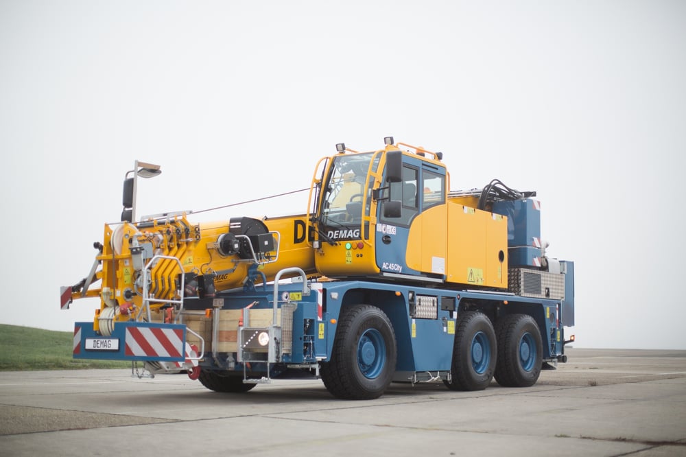 CraneWorks Adds Eight Demag® All Terrain Cranes to Inventory