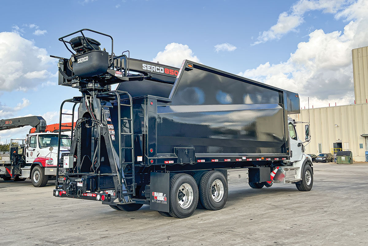 Grapple Trucks Crane Dealer | CraneWorks, LLC