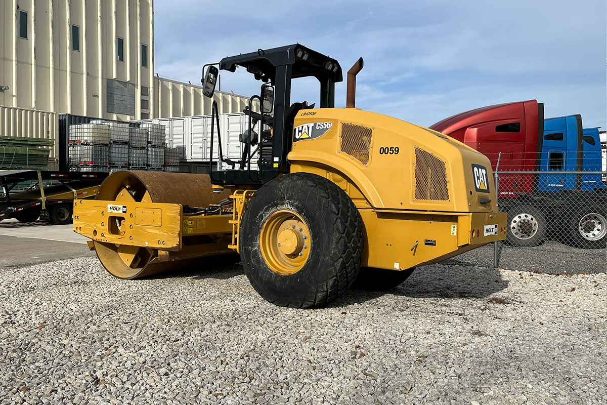 Smooth Drum Compactor Crane Dealer | CraneWorks, LLC