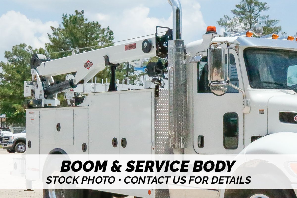 New IMT 12000 Dominator III Service body on New Peterbilt 536