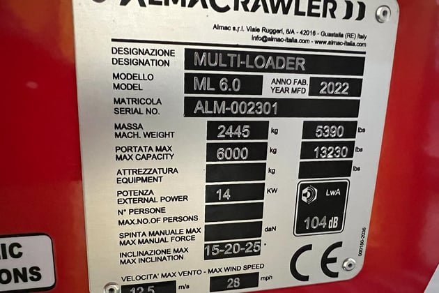 New AlmaCrawler Multi-Loader 6.0 Tracked Carrier