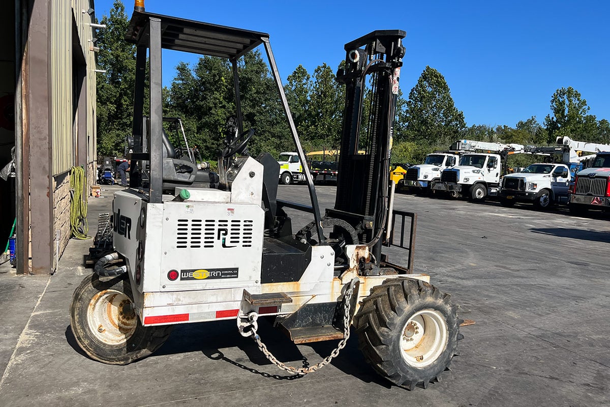 Used 2017 Western Prowler P55R Truck Mounted Forklift