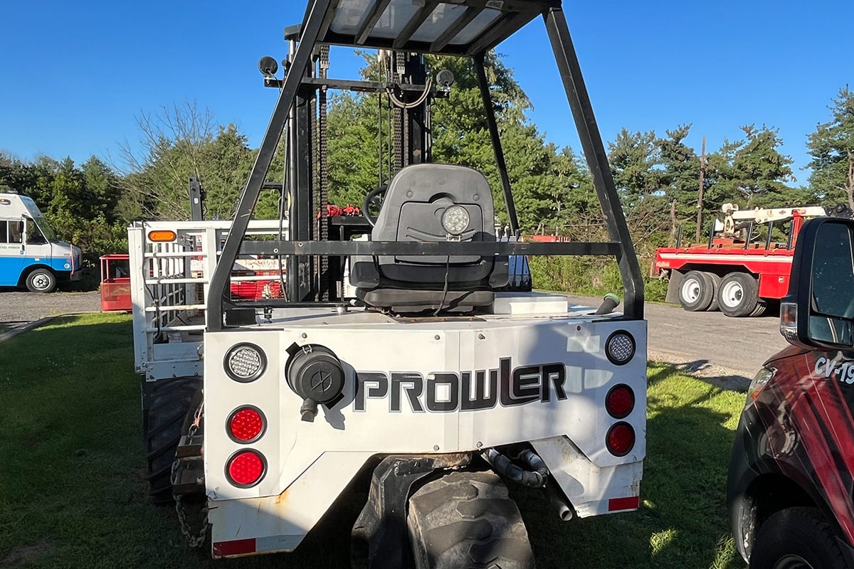 Used 2017 Western Prowler P55R Truck Mounted Forklift